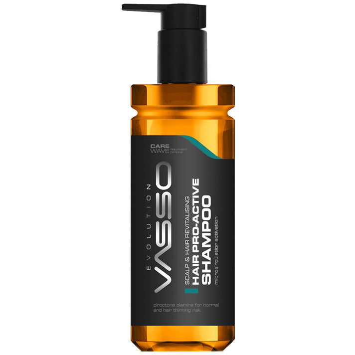 VASSO PRO-ACTIVE HAIR SHAMPOO Scalp and Hair Revitalising – EVOLUTION VASSO