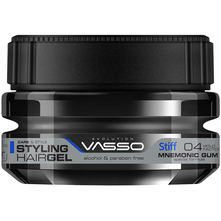 VASSO MNEMONIC STYLING GUM (STIFF) 250ML | EVOLUTION VASSO